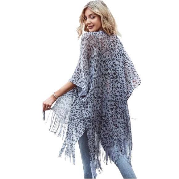 Jessica McClintock | Other | Nwt Jessica Mcclintock Silver Snow Leopard ...